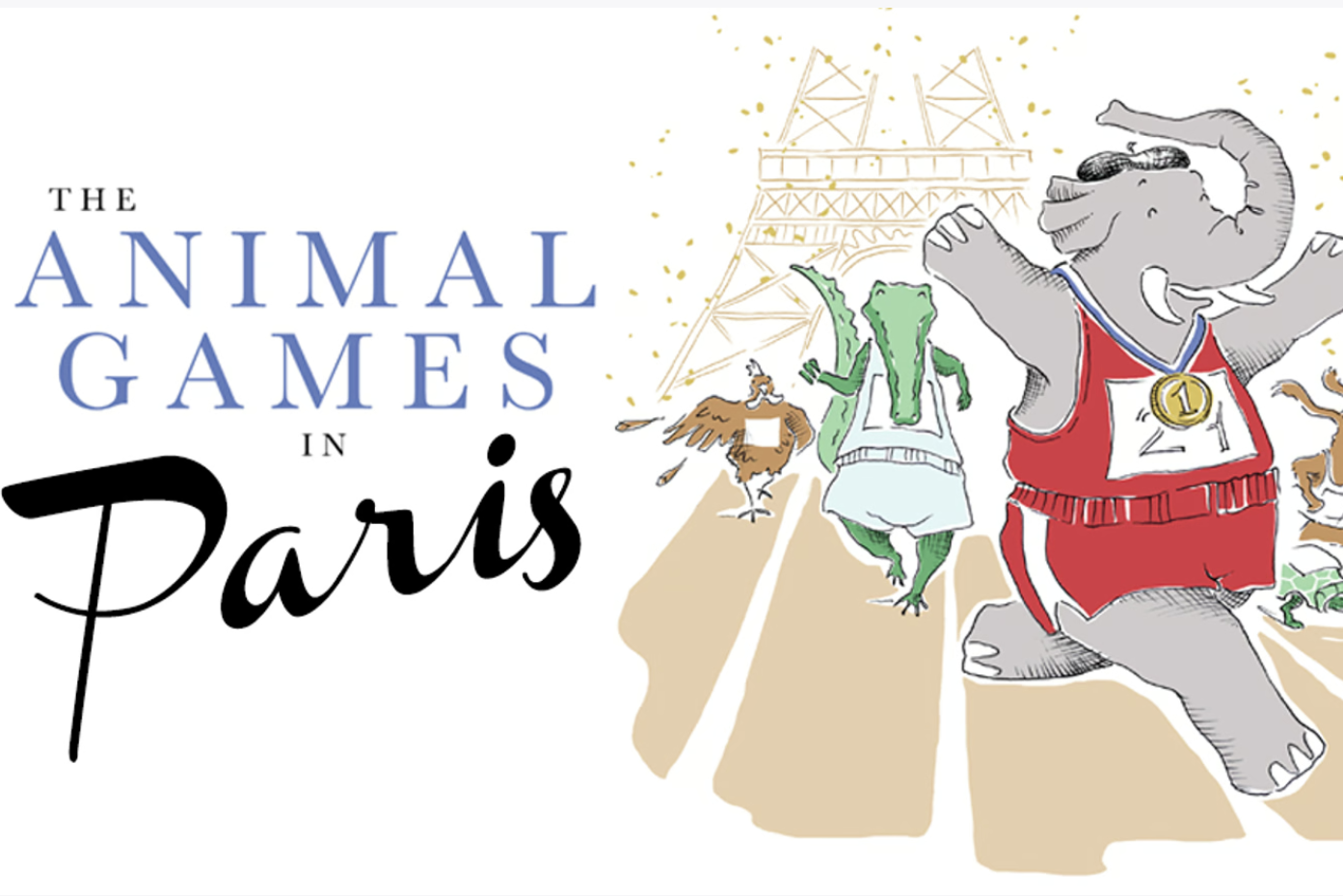 The Animal Games in Paris with Oliver Gee and Lina Nordin Gee (ages 3 ...