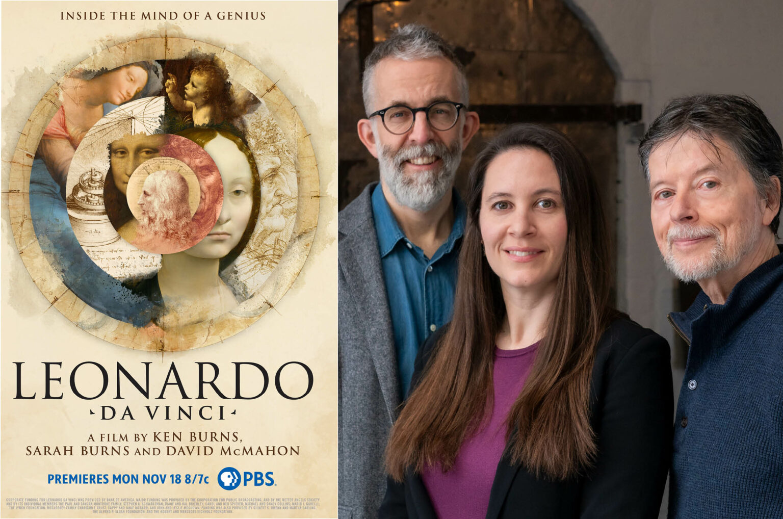 Ken Burns, Sarah Burns, and David McMahon on Leonardo da Vinci - The ...